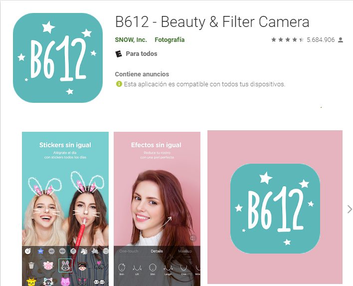 Cómo instalar B612 - Android Doncomos.com