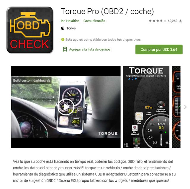 Torque Pro: Cómo Descargar y Consejos - Android Doncomos.com