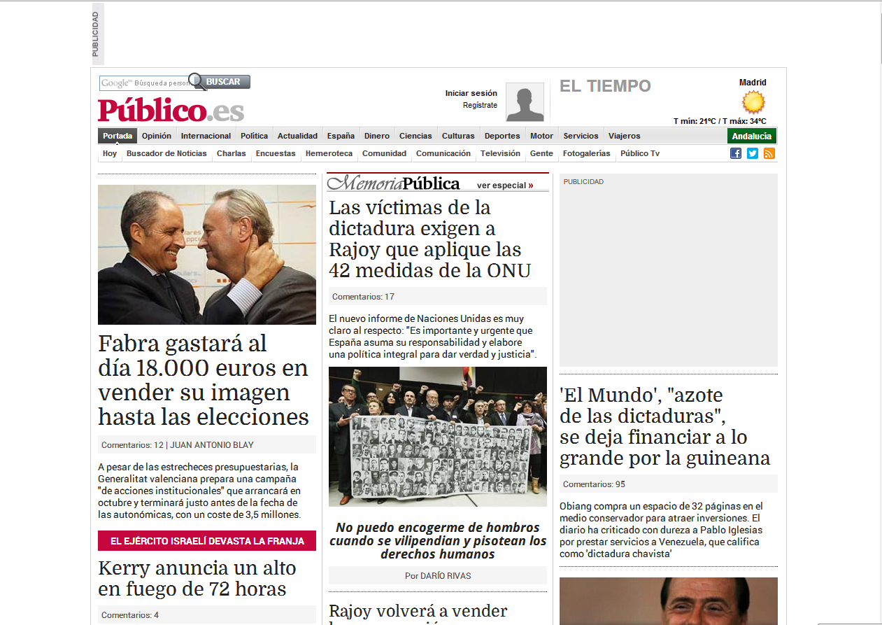 Cómo es publico.es - 10 pasos - Dinero Doncomos.com