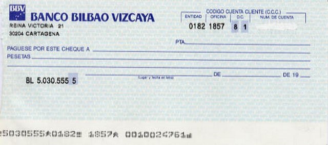 Cómo llenar un cheque - 6 pasos - Dinero Doncomos.com
