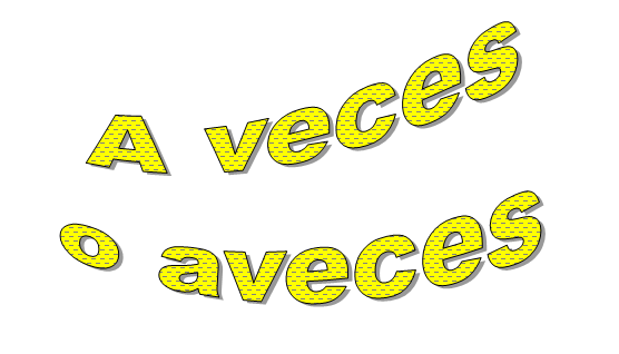 Cómo se escribe a veces o aveces - 17 pasos - Educar Doncomos.com