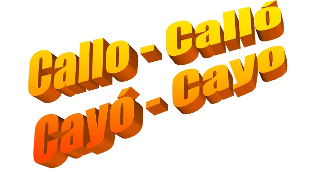 Cuál es la diferencia entre cayo, cayó, callo y calló - 16 pasos ...