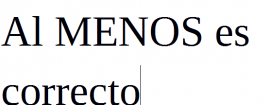 Cómo se escribe almenos o al menos - 3 pasos - Educar Doncomos.com