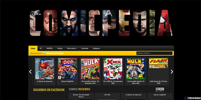 Los comics y sus paginas para poder leerlos - Ocio Doncomos.com
