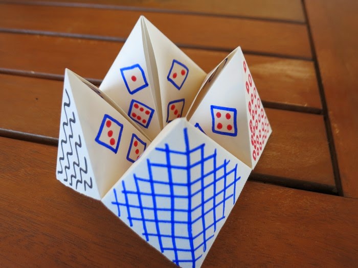 Cómo hacer un comecocos de papel - 8 pasos - Talento Doncomos.com