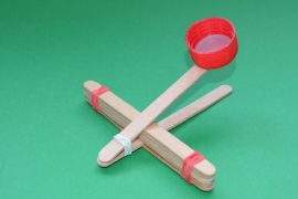 Cómo hacer una catapulta para niños - 5 pasos - Talento Doncomos.com