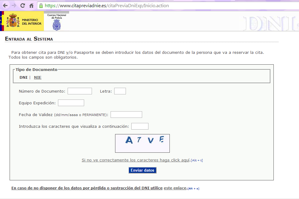 Cómo solicitar cita previa para renovar DNI - 8 pasos - Tecnología ...