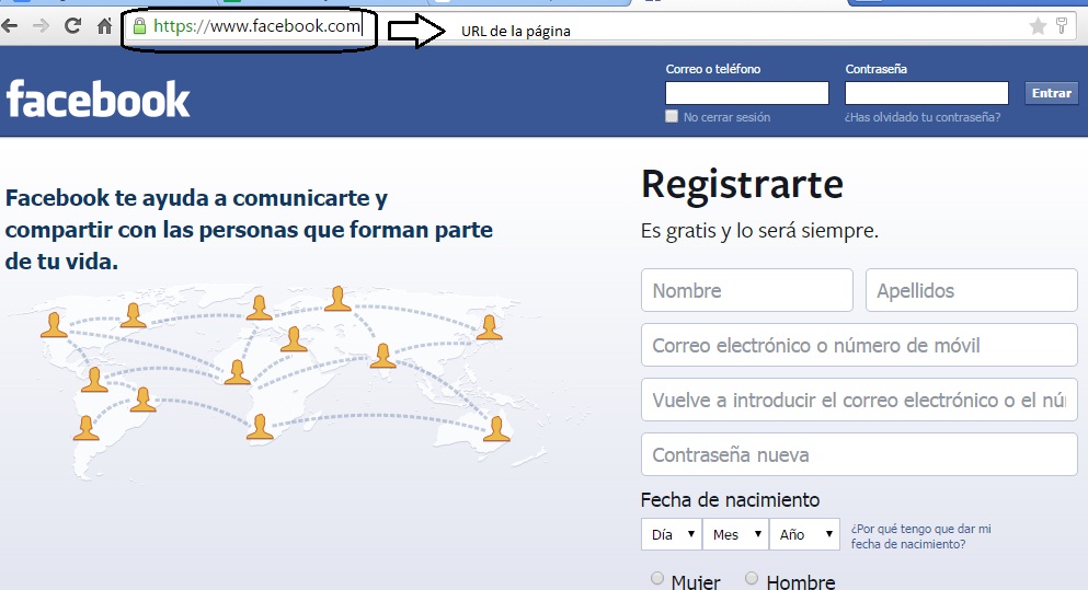 Cómo entrar en Facebook - 8 pasos - Tecnología Doncomos.com
