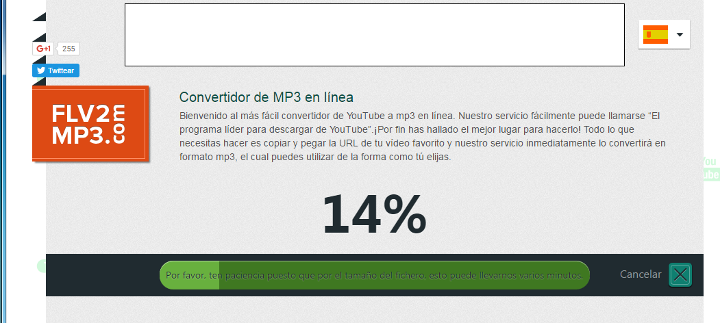 FLV2mp3: Cómo descargar vídeos - 3 pasos - Tecnología Doncomos.com
